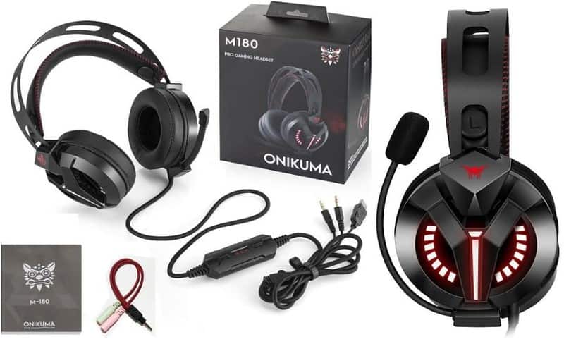 😎 audífonos gamer onikuma m18o-pro - | Envio Gratis