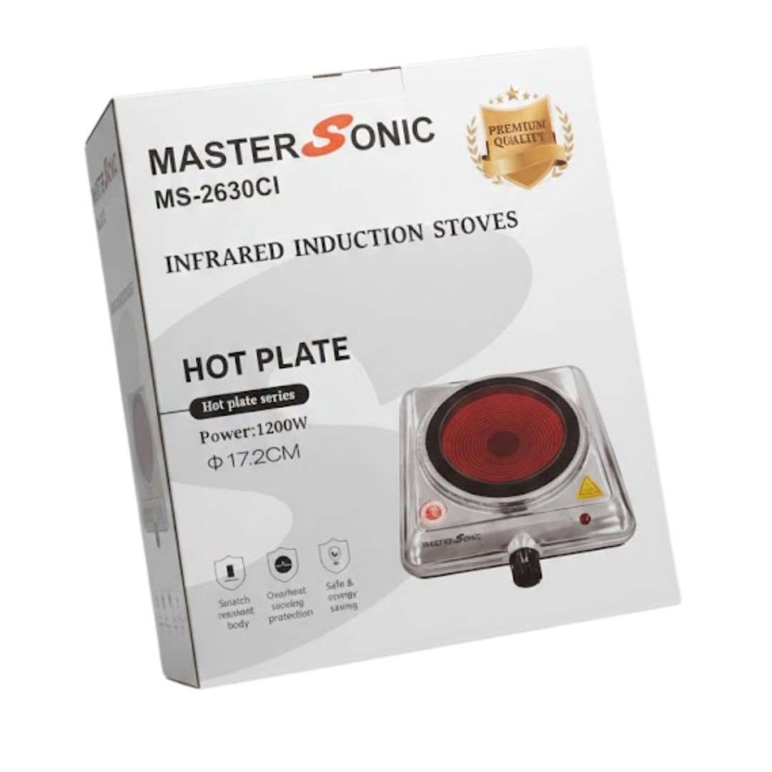 PLANTILLA ELECTRICA 1 PUESTO VITROCERAMICA INFRAROJO MASTERSONIC ₡₡20 ...